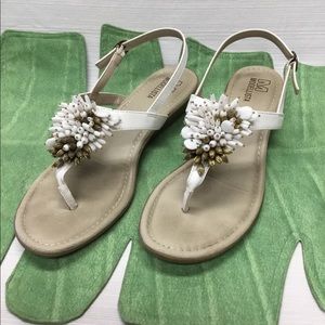 Modellista | Shoes | Beaded Thong Sandals By Modellista | Poshmark